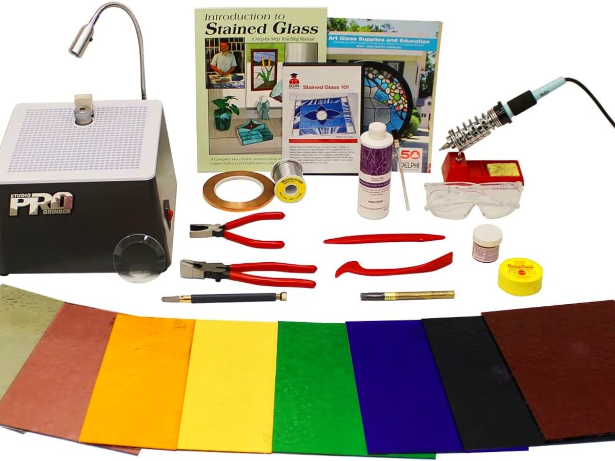 Premium Stained Glass Start Up Kit Best Stained Glass Starter Kits