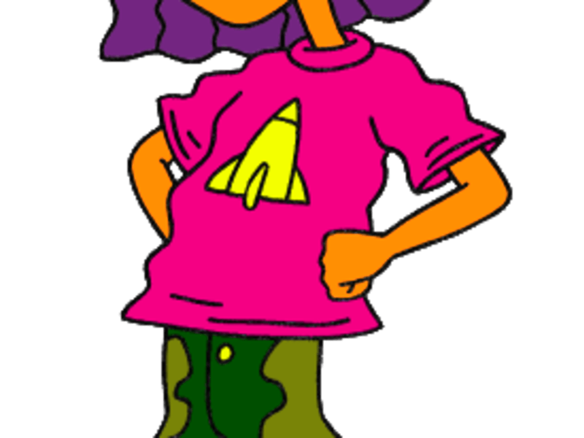 Reggie Rocket Power | 100 Cartoon and Anime Characters with Curly Hair