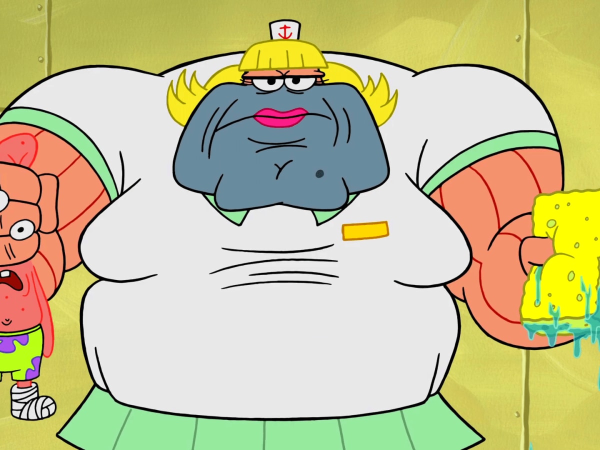 Nurse Daisy Bazooka | All Spongebob Cartoon Villains