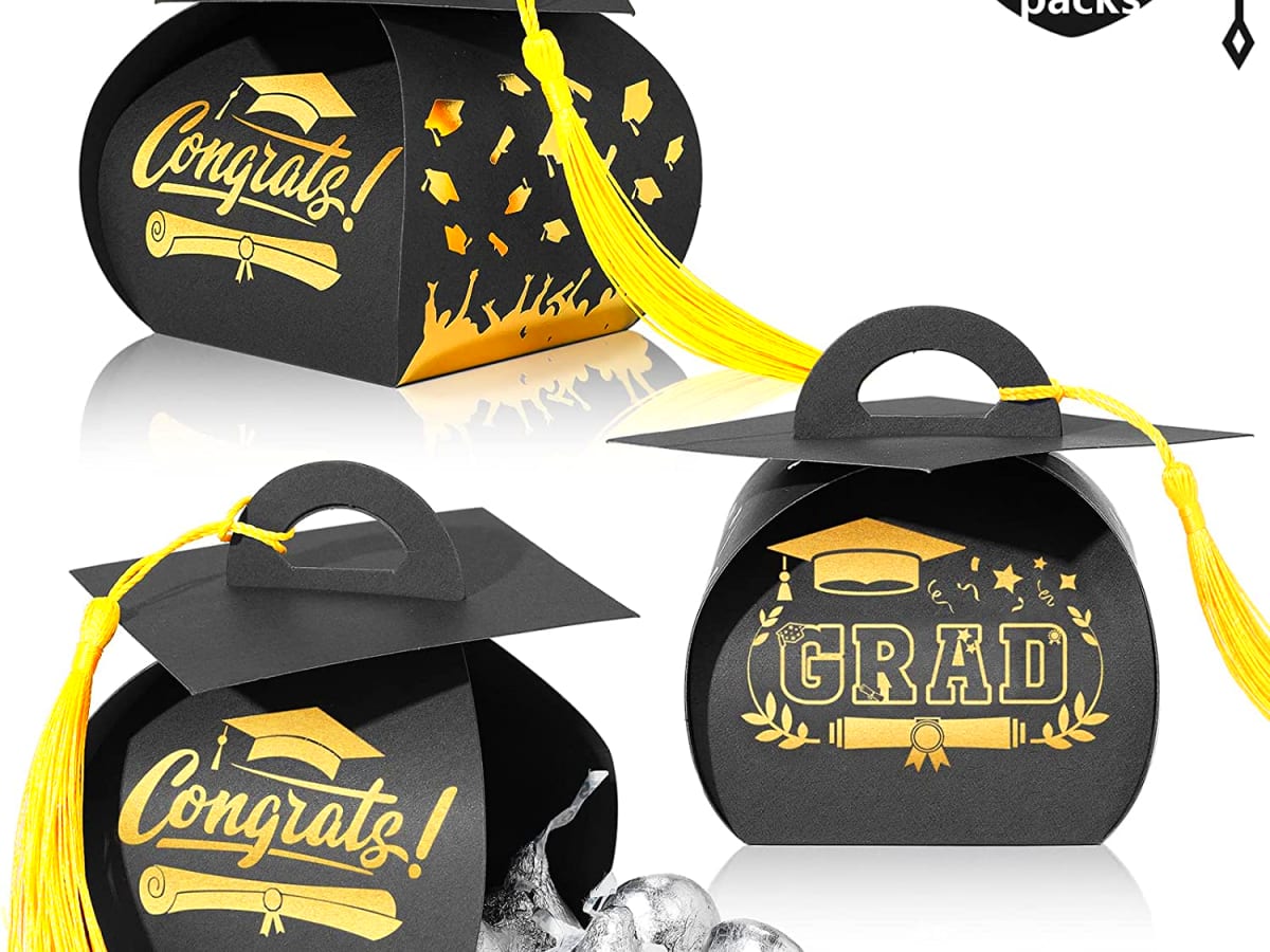 Graduation Cap Gift Box | Best ideas for graduation party favors