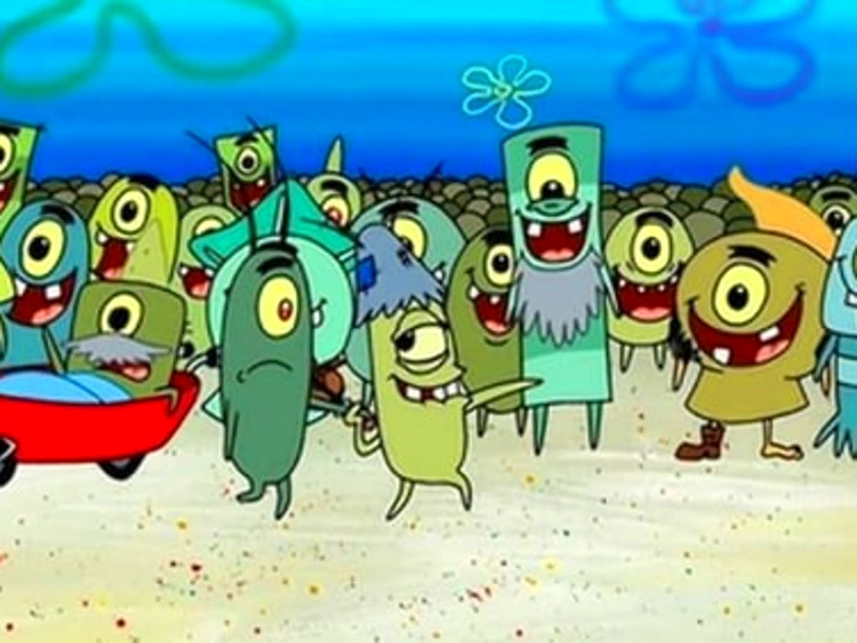 Plankton Family | All Spongebob Cartoon Villains