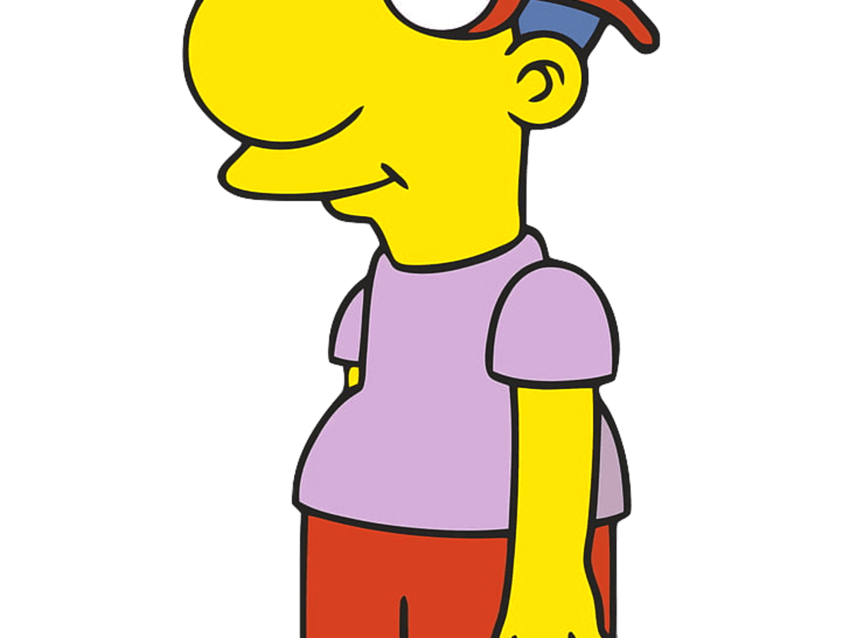 Milhouse Van Houten | 70 Cartoon Characters with Big Foreheads and Heads