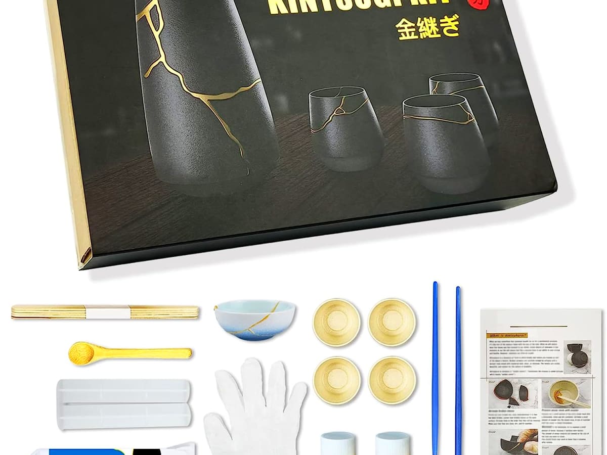 Japanese KINTSUGI Ceramic Repair Starter Kit | Best kintsugi repair kits