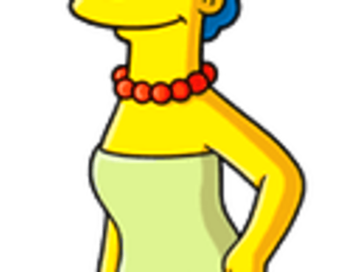 Marge Simpson | 100 Cartoon and Anime Characters with Curly Hair