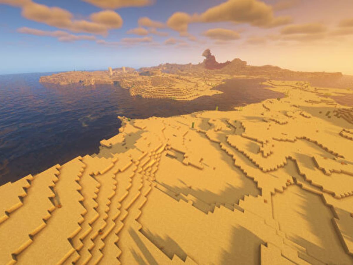 Giant Tree-less Desert | 50+ Best Minecraft World Seeds