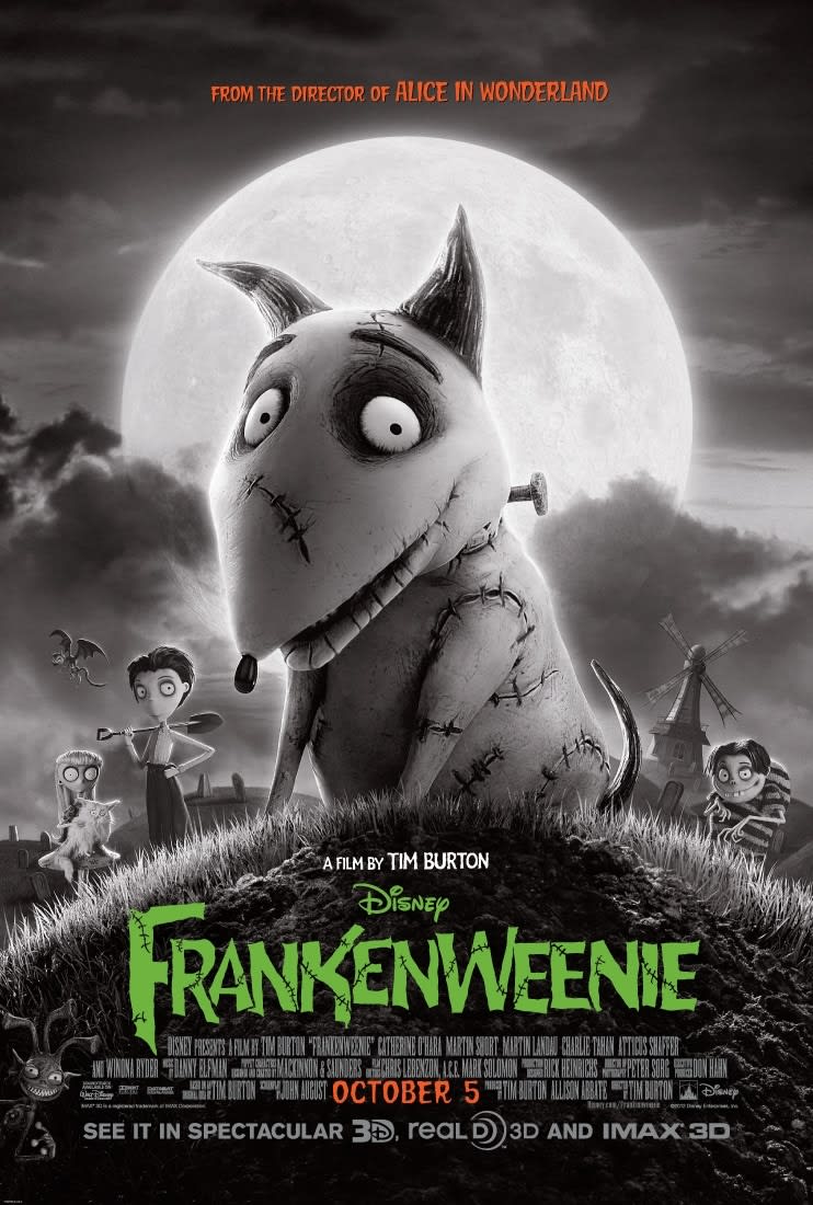 Frankenweenie | 50 Disney Halloween Movies