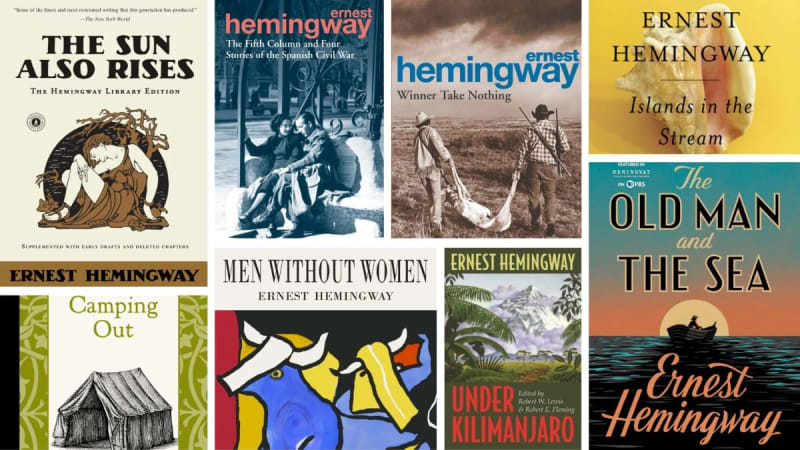The Complete List of Books by Ernest Hemingway by BookEnthusiasts
